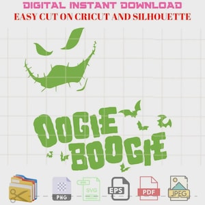 Oogie Boogi Silhouette - Etsy