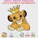 Simba Crown Svg, Lion King Svg, Hakuna Matata Svg, Kawaii Svg, Cricut ...
