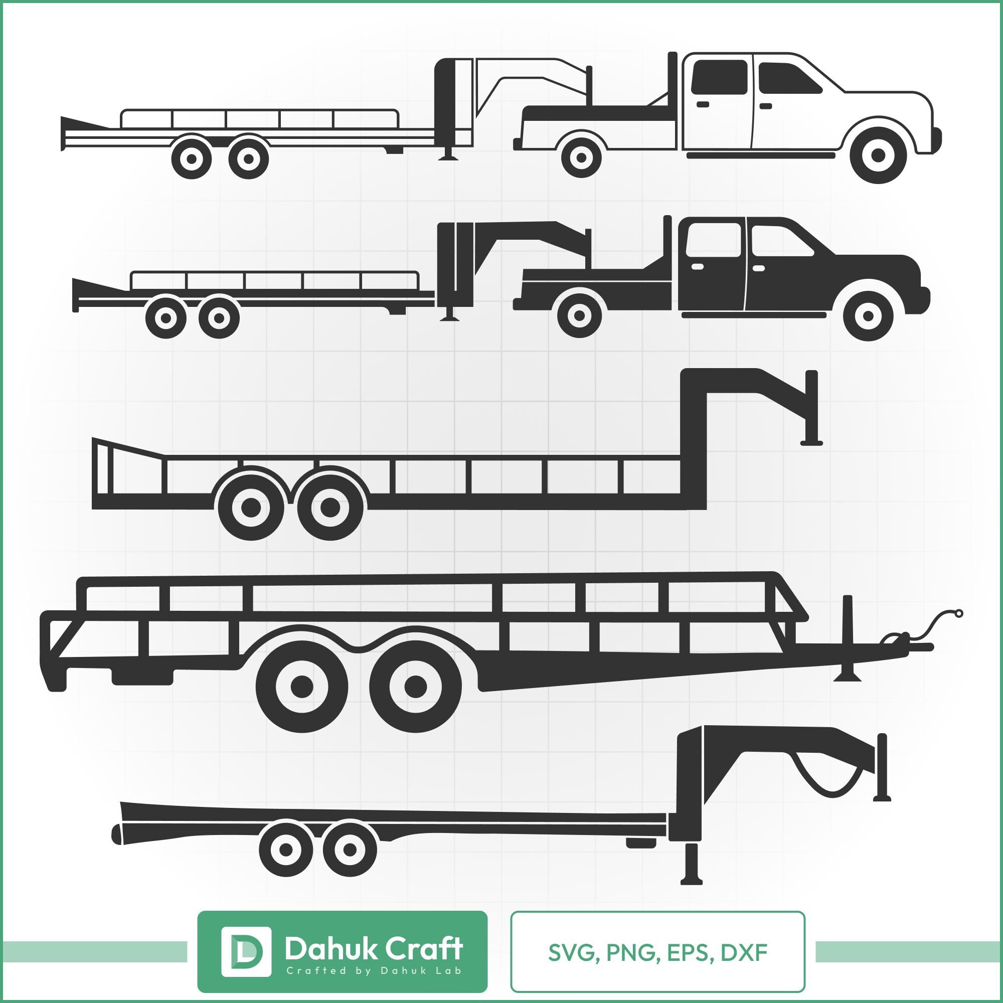 Big Tex Trailers SVG, Cargo Trailer SVG, Utility Trailer SVG, Camper ...