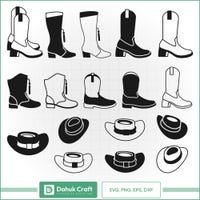 Drill Team Boot SVG, Drill Team Boot Silhouettes, Drill Team Majorette ...