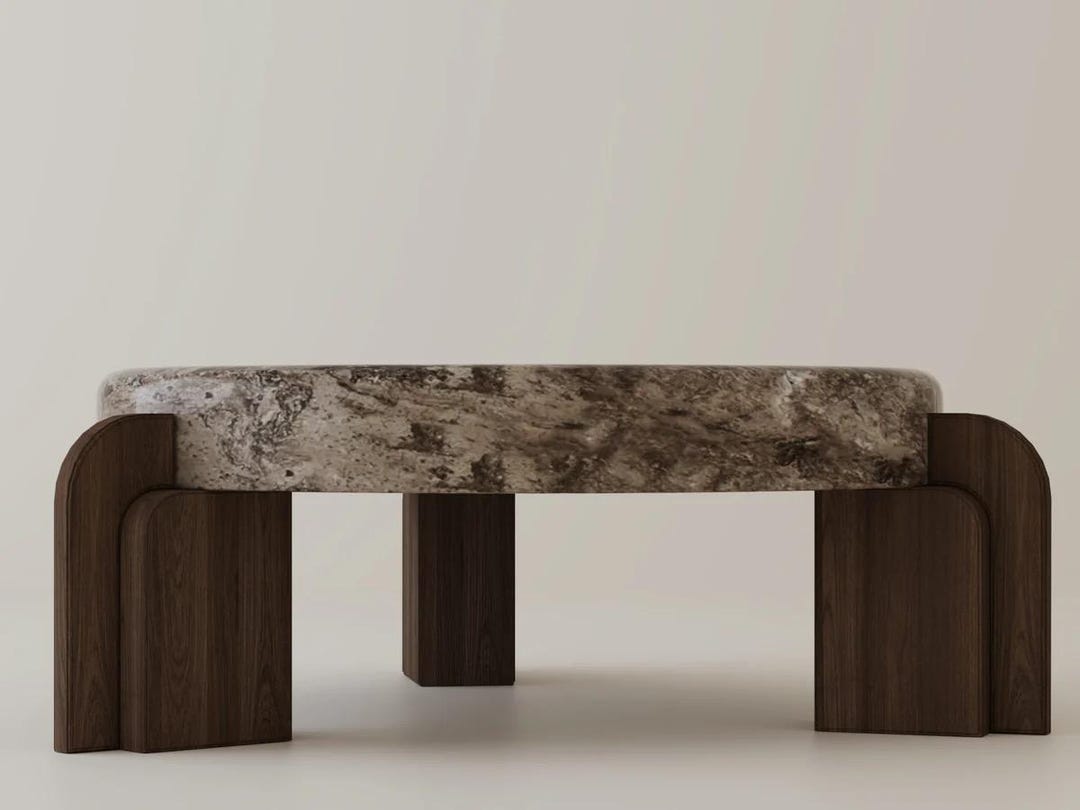 Calm Curves Coffee Table - Etsy