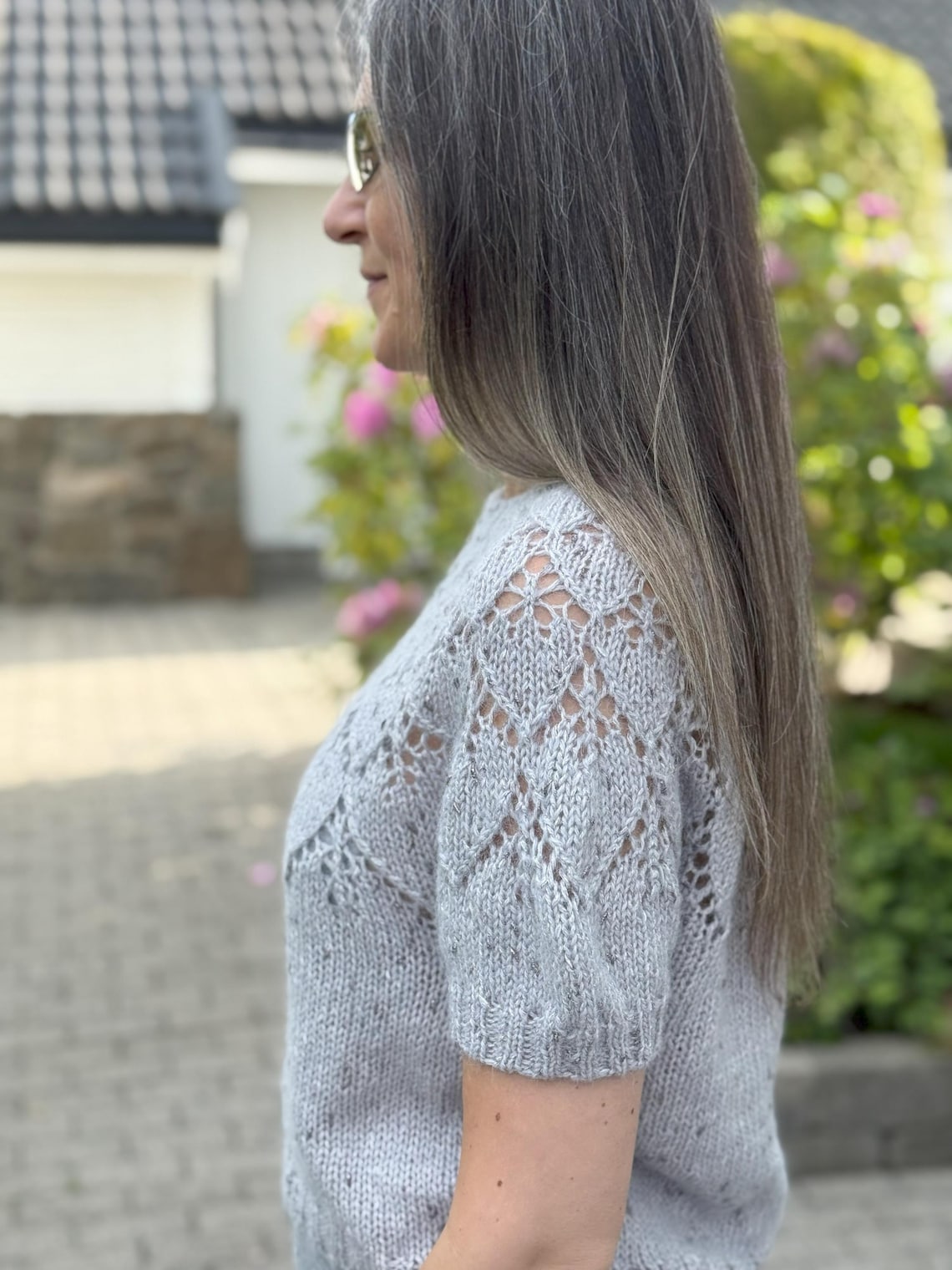Sweater "lotus" - Knitting Pattern in PDF Format With Video Tutorials ...
