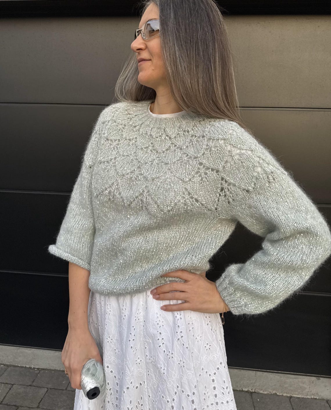 Sweater «LOTUS» - PDF Knitting Pattern With Video Tutorials From Cast ...