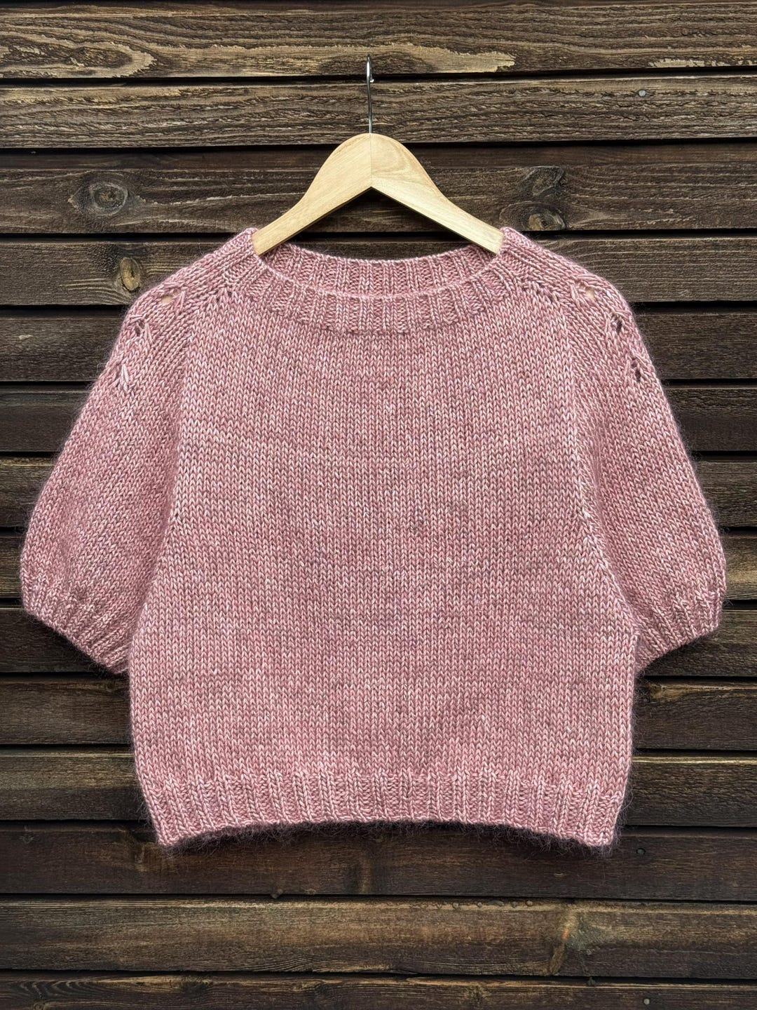 Blouse «ROMBER» - Knitting Pattern in PDF Format With Video Tutorials ...