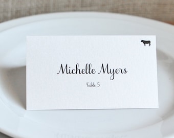 Script Food Icon Food Choice Indication Wedding Custom | Etsy