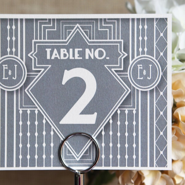 Gatsby Monogram - Etsy