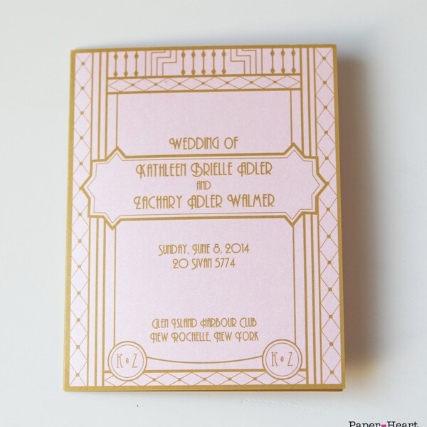 Gatsby Monogram - Etsy