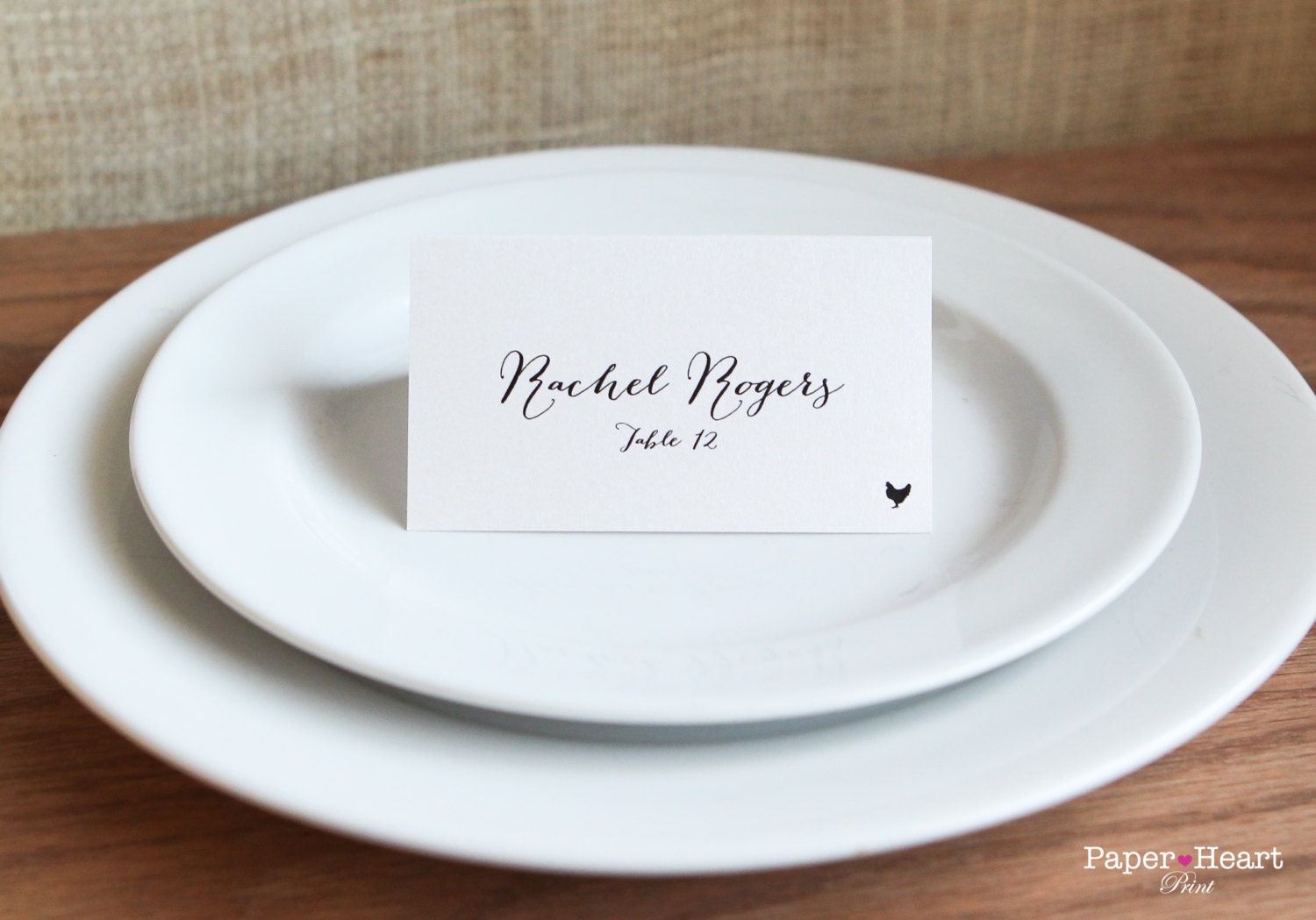 Script Food Icon Food Choice Indication Wedding Custom - Etsy