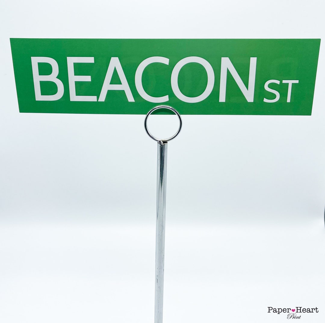 Wedding Green Street Signs Signs, Custom Street Sign, Table Name, Table ...