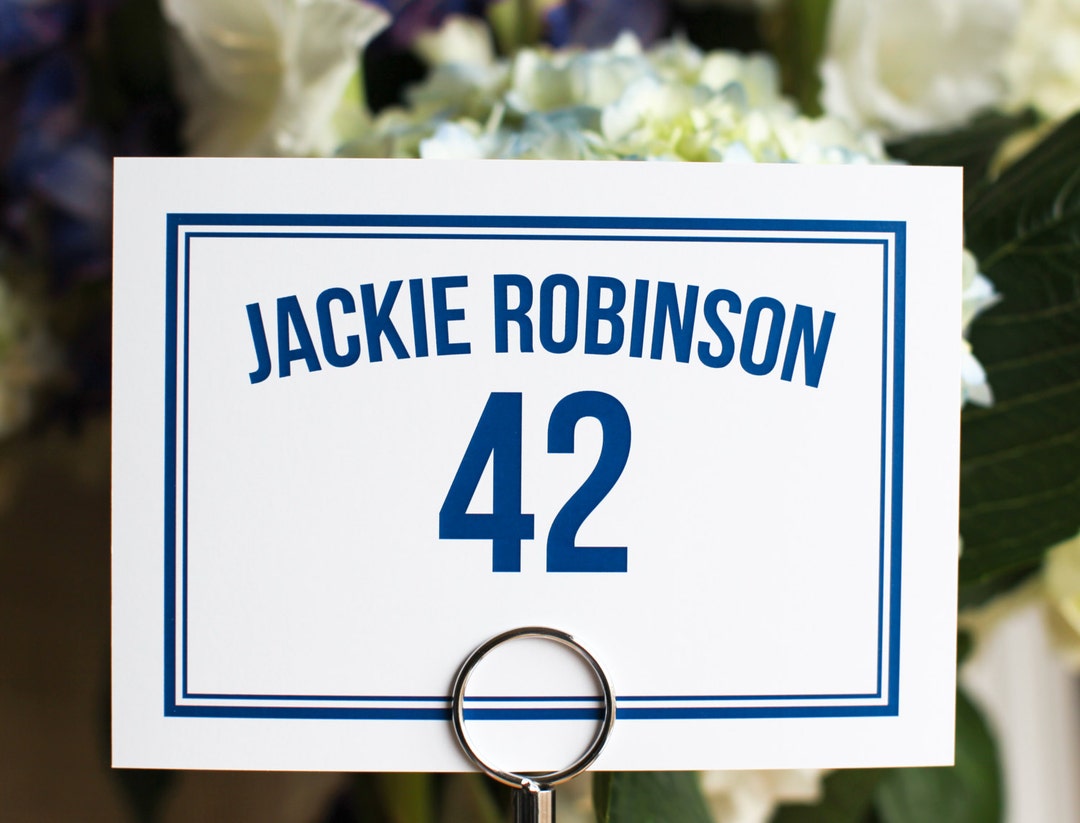 20 Piece Sports Theme 5x7 Wedding Table Names Numbers - Etsy Canada