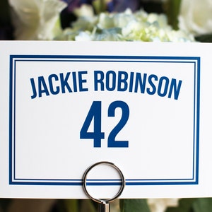 20 Piece Sports Theme 5x7 Wedding Table Names Numbers - Etsy Canada