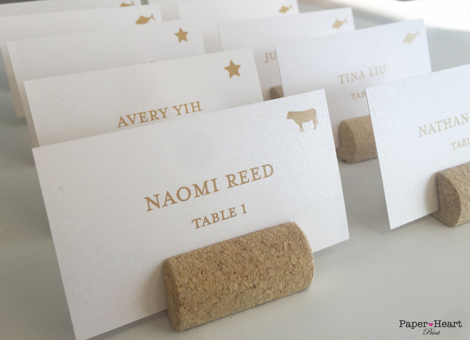 Script Food Icon Food Choice Indication Wedding Custom - Etsy