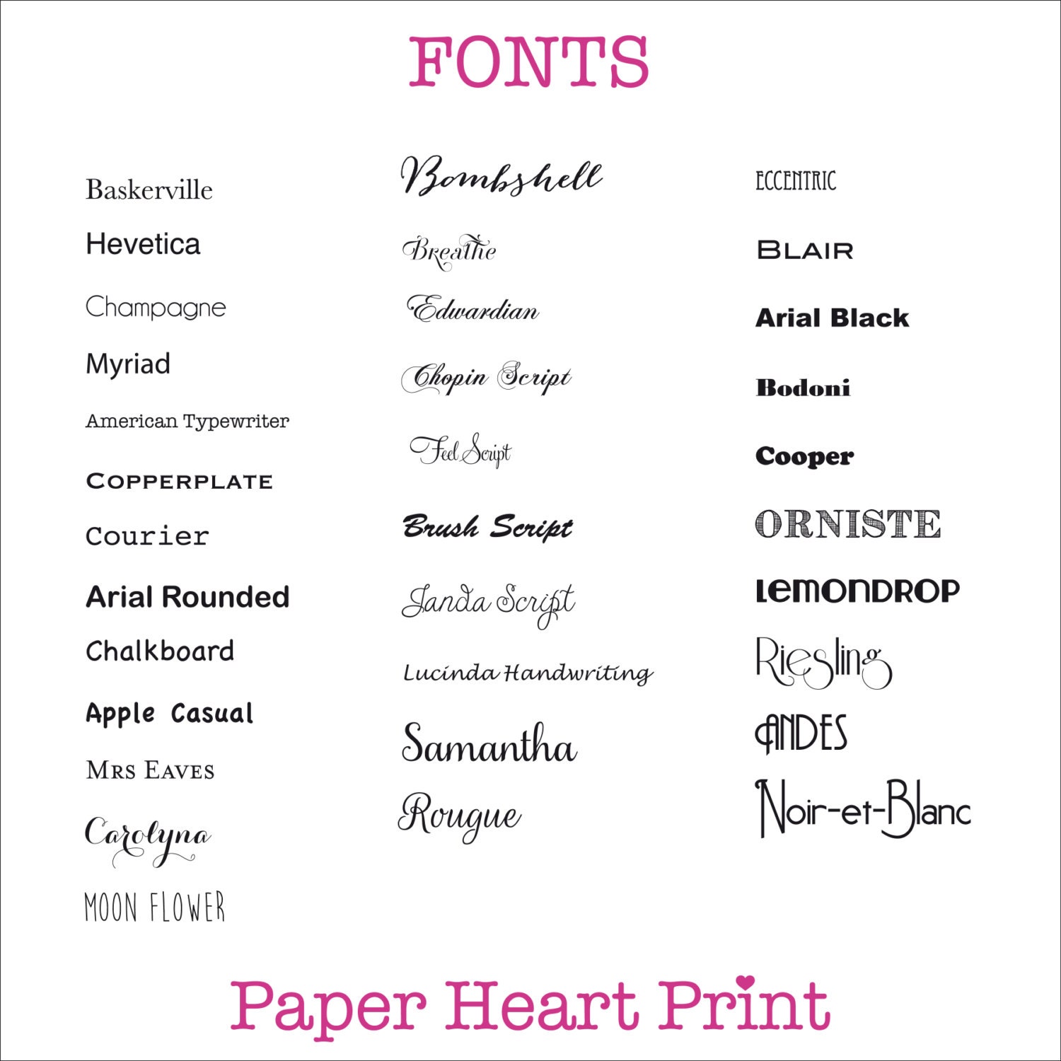 Script Food Icon Food Choice Indication Wedding Custom | Etsy