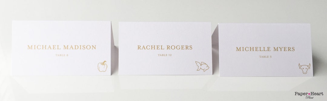 Script Food Icon Food Choice Indication Wedding Custom Customize Place ...