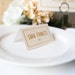 License Plate Car Automobile Theme Place Cards Simple Elegant Names ...