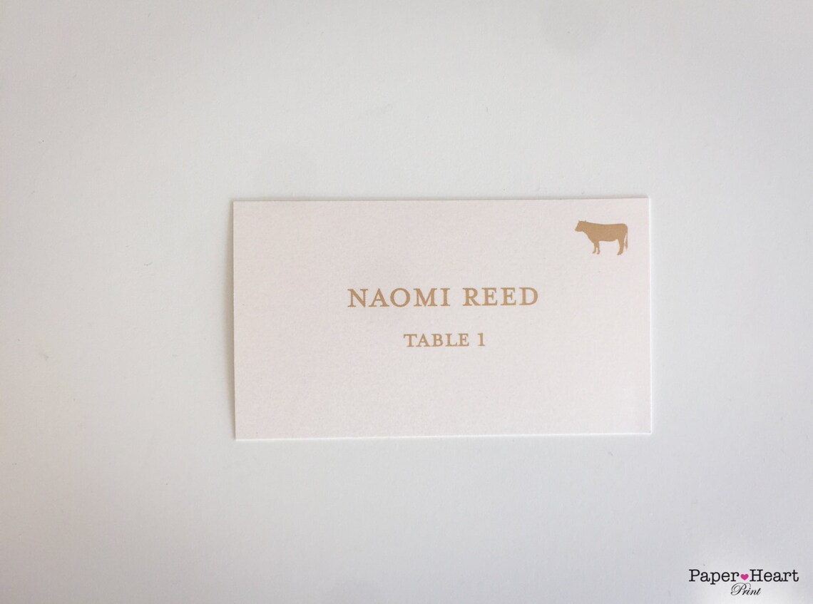 Script Food Icon Food Choice Indication Wedding Custom - Etsy