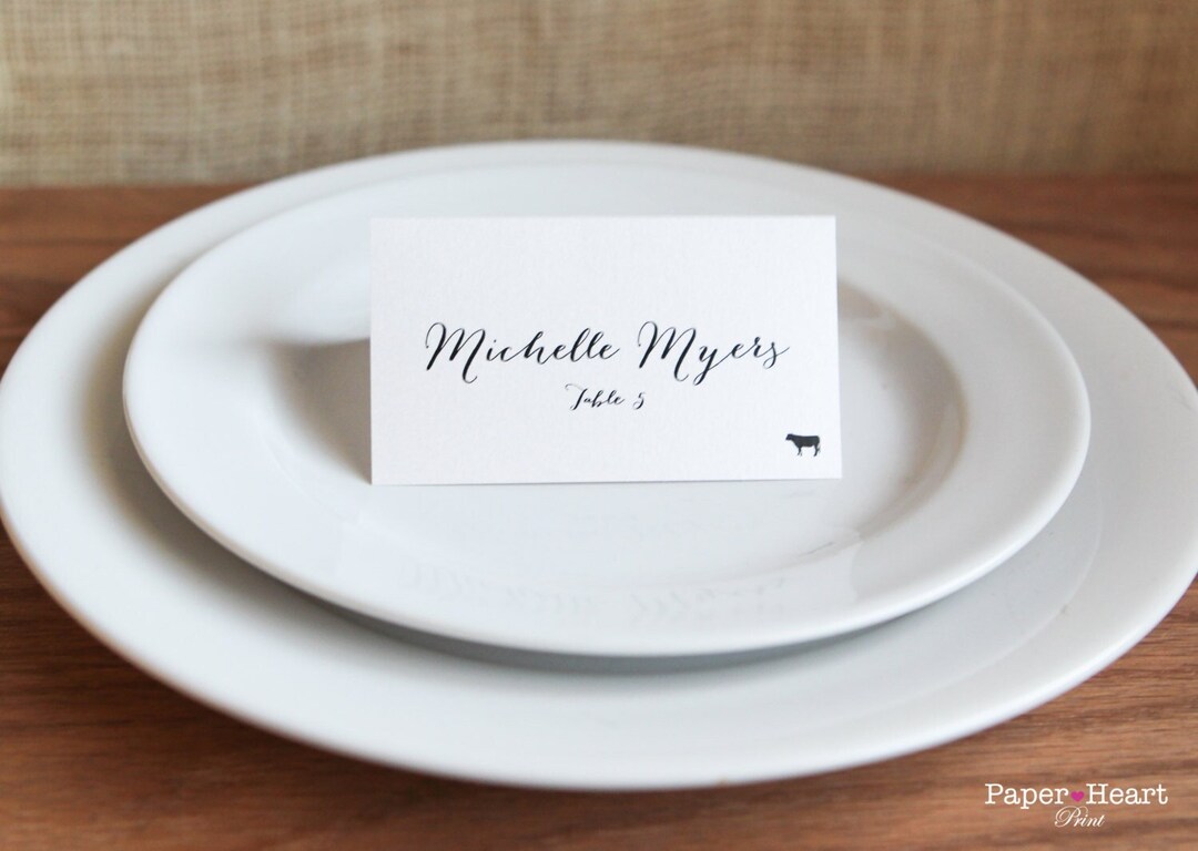 Script Food Icon Food Choice Indication Wedding Custom Customize Place ...