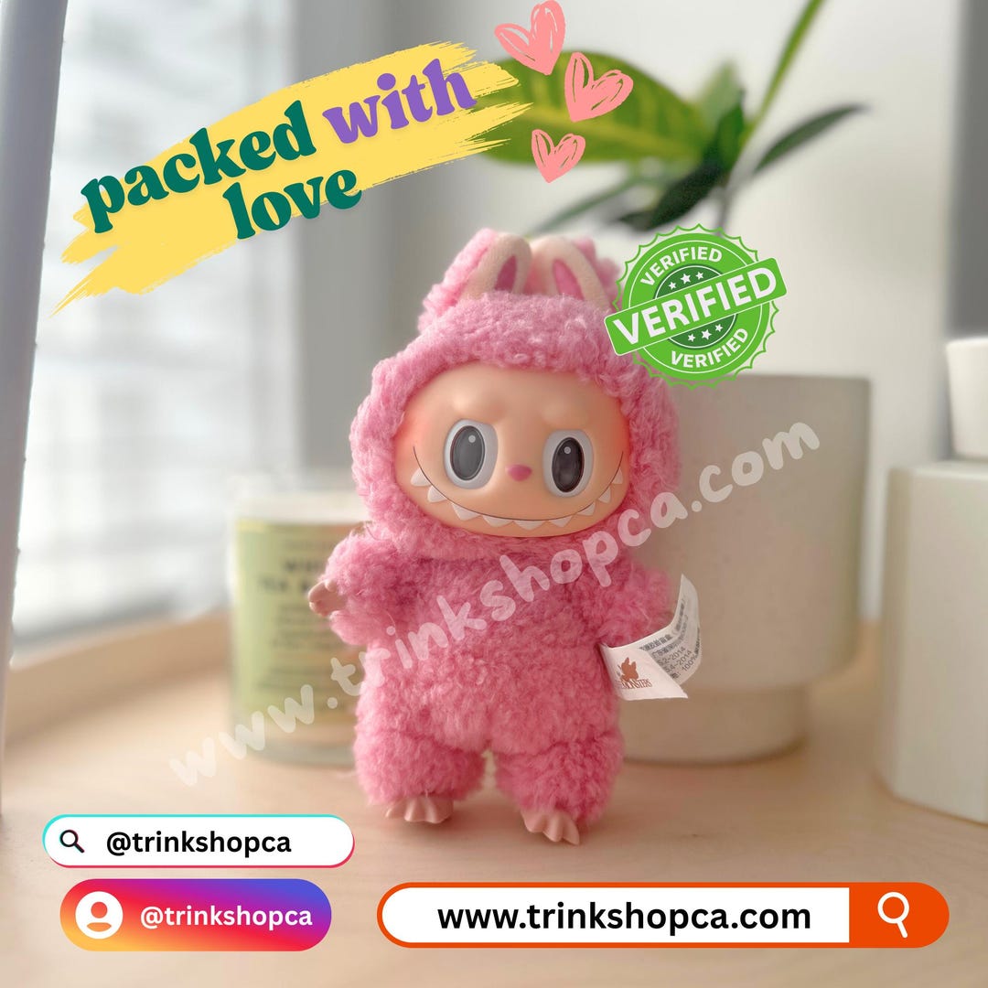 Labubu Outfit Set, Exciting Macaron Clothing Bundle, Authentic Labubu ...