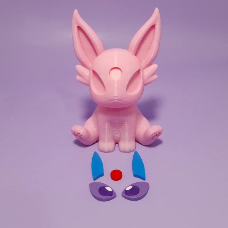 3d Printed Flexi Eevee - Etsy