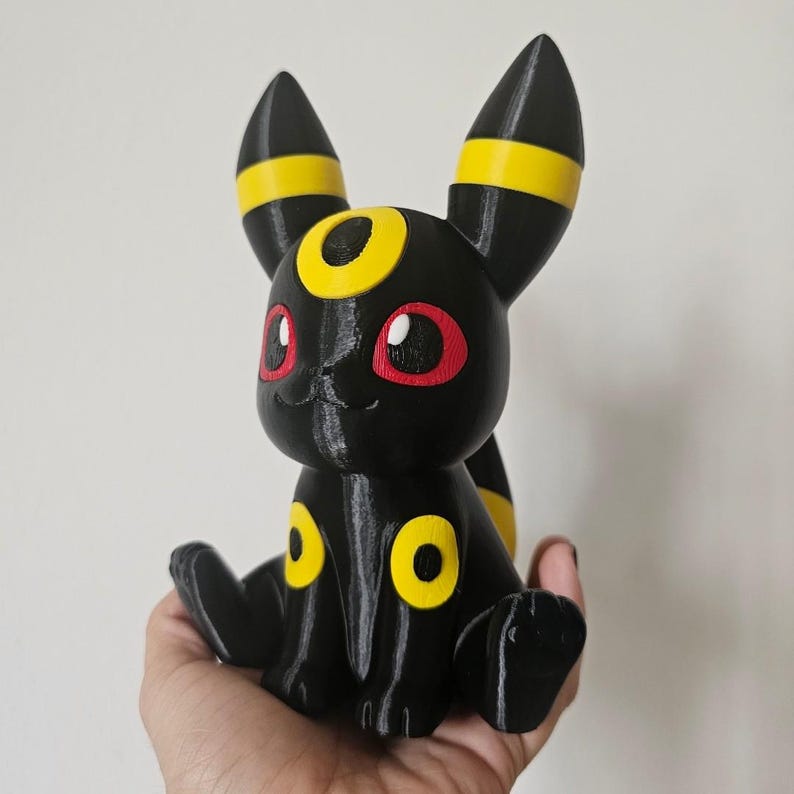 Umbreon STL - Multipart Pokémon 3D Print Model - STL & 3MF Files Design ...