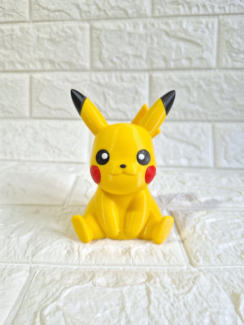 Pikachu STL - Limited Edition - Multipart Pokémon 3D Print Model - STL ...
