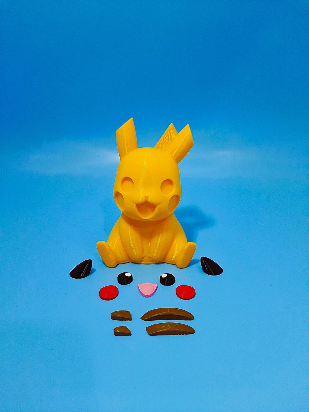 Pikachu STL - Multipart Pokémon 3D Print Model - STL & 3MF Files Design ...