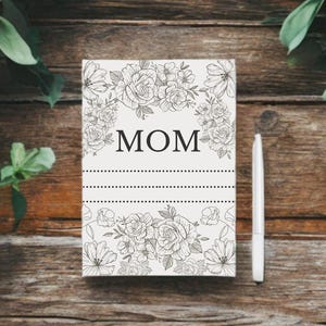 Mother’s Day Affirmation Coloring Pages | Printable Gift for Mom or ...