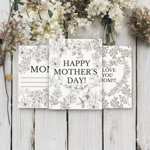 Mother’s Day Ultimate Printable Bundle With Coupon Book Coloring Pages ...