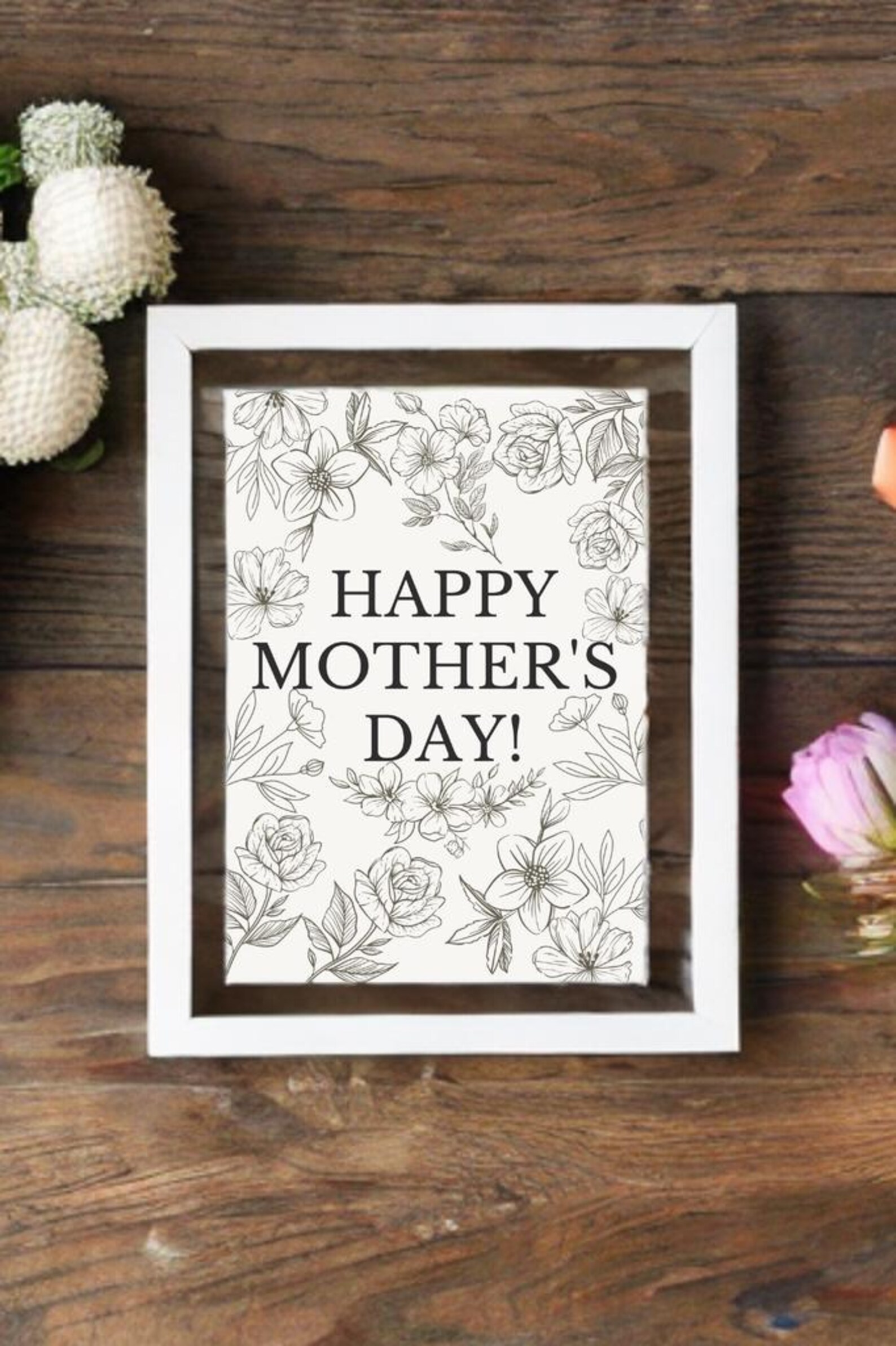 Mother’s Day Affirmation Coloring Pages | Printable Gift for Mom or ...