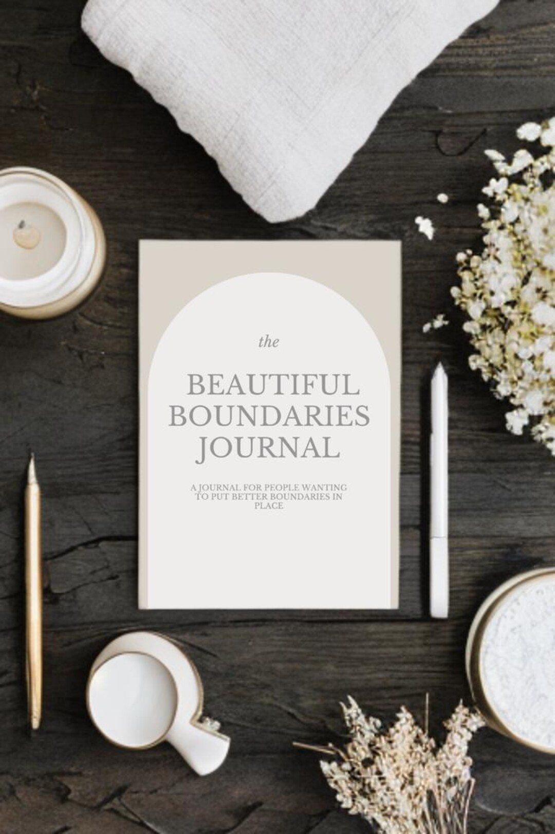 Beautiful Boundaries Journal Printable | 30 Days of Healing Prompts | Set Healthy Boundaries ...