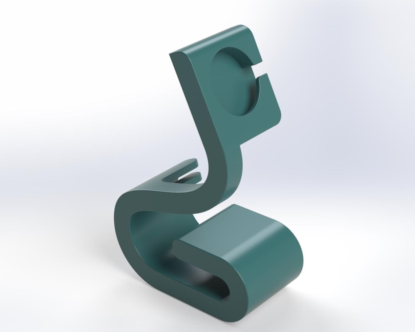 Apple Watch Stand STL | 3D Printable Charger Dock | No-support Print ...