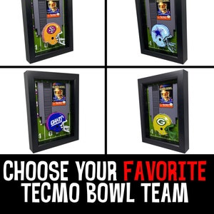 Tecmo Bowl Nintendo Art NFL Helmet 3D Art 8 Bit Art NFL Art | Etsy