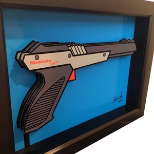 Retro Video Game Art Nintendo Zapper Gun Art 3D Art Nintendo Zapper Gun ...