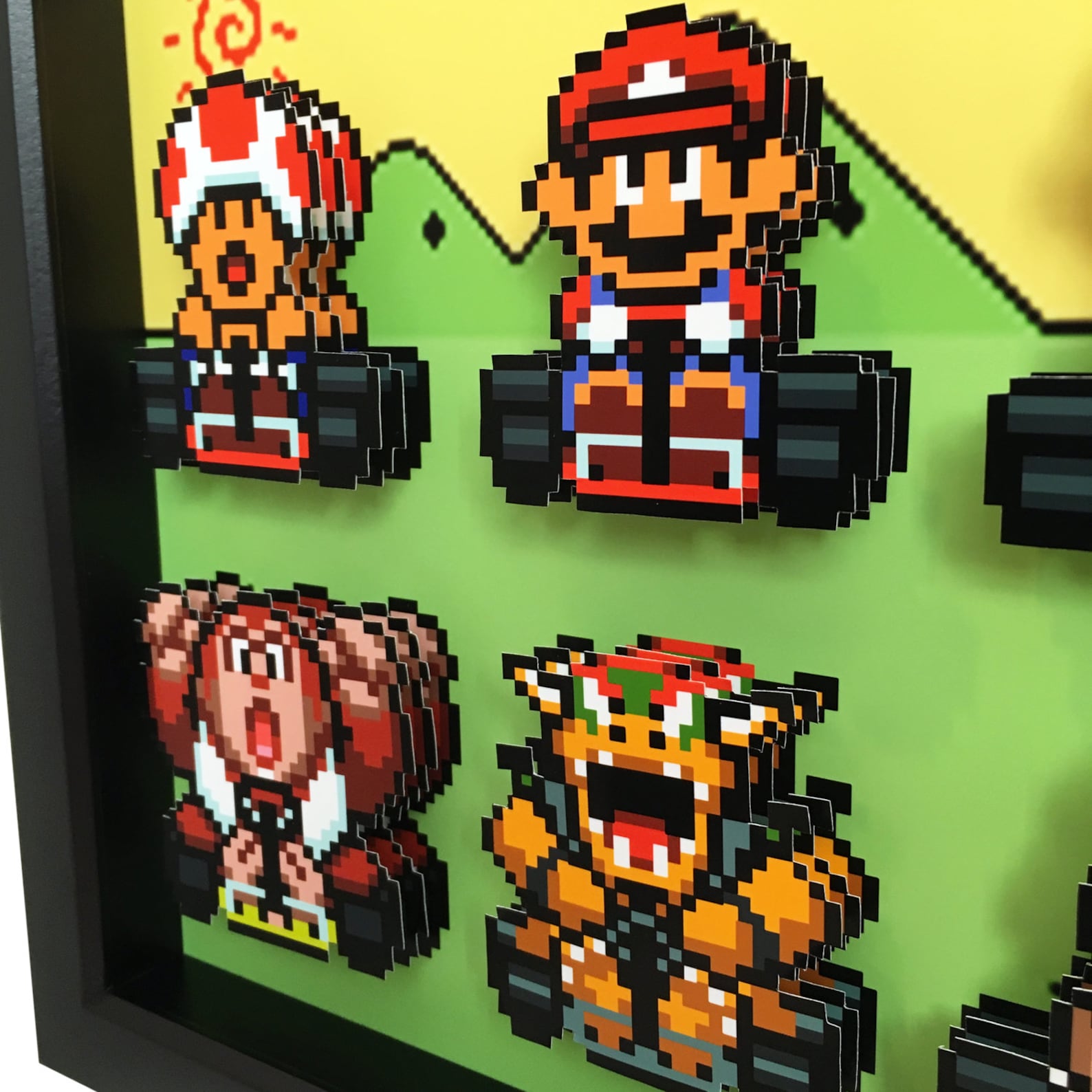 Super Mario Kart Art Super Mario Kart Print Video Game Art - Etsy