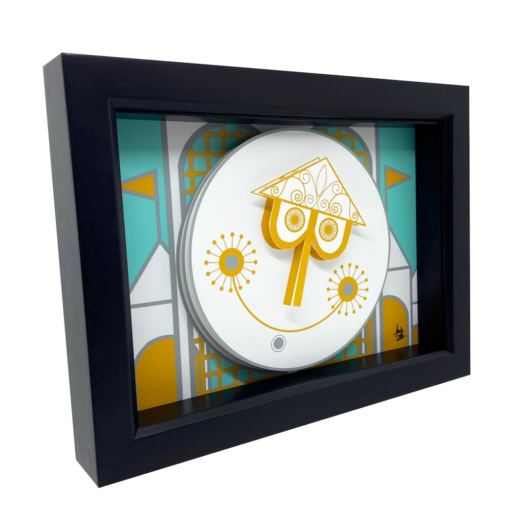 Disney Small World Clock 3D Art It's A Small World Clock Disney Decor ...