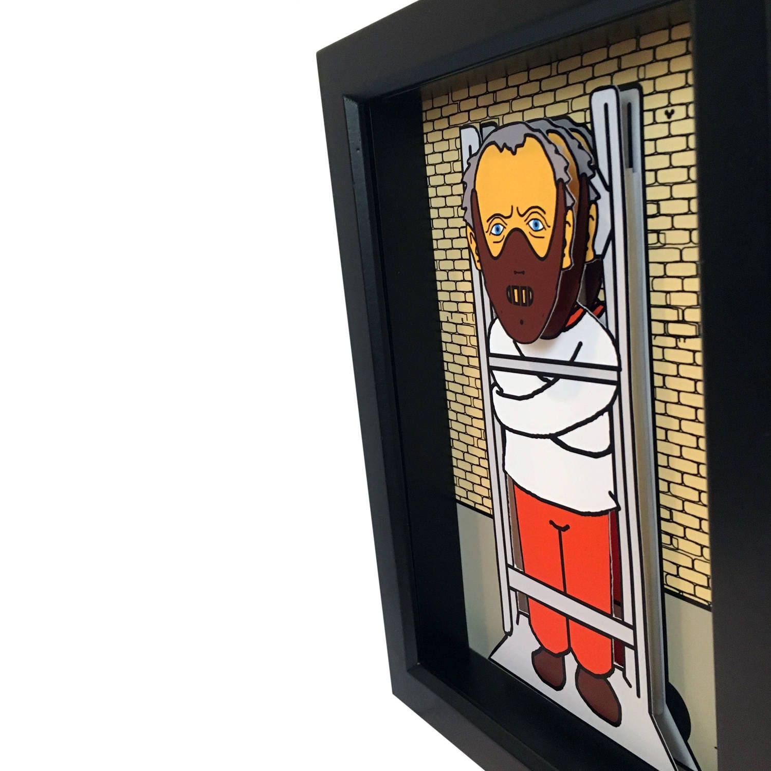 Hannibal Lecter Print Silence of the Lambs Print Horror Art | Etsy