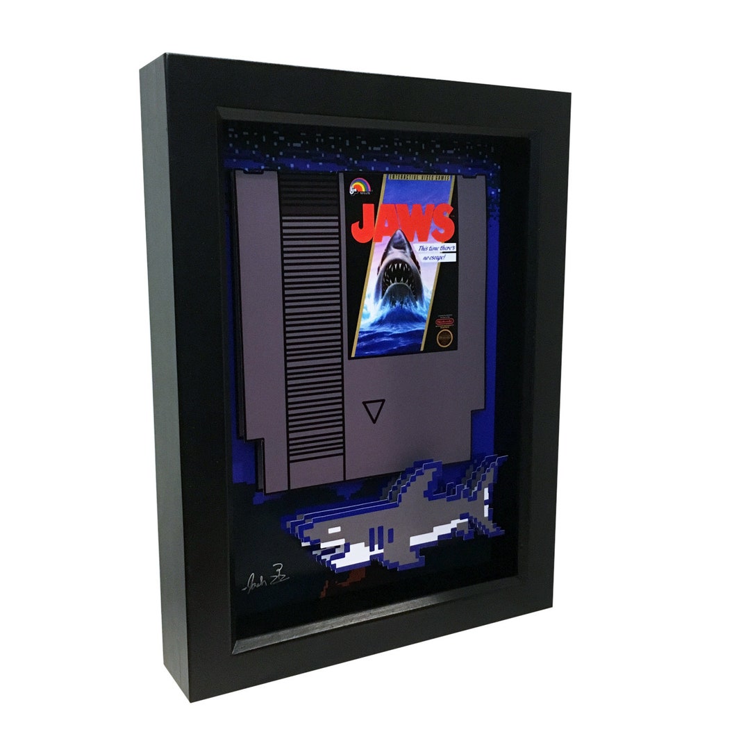 Nintendo Art Nintendo Print Video Game Decor Video Game Art 3D Art NES ...