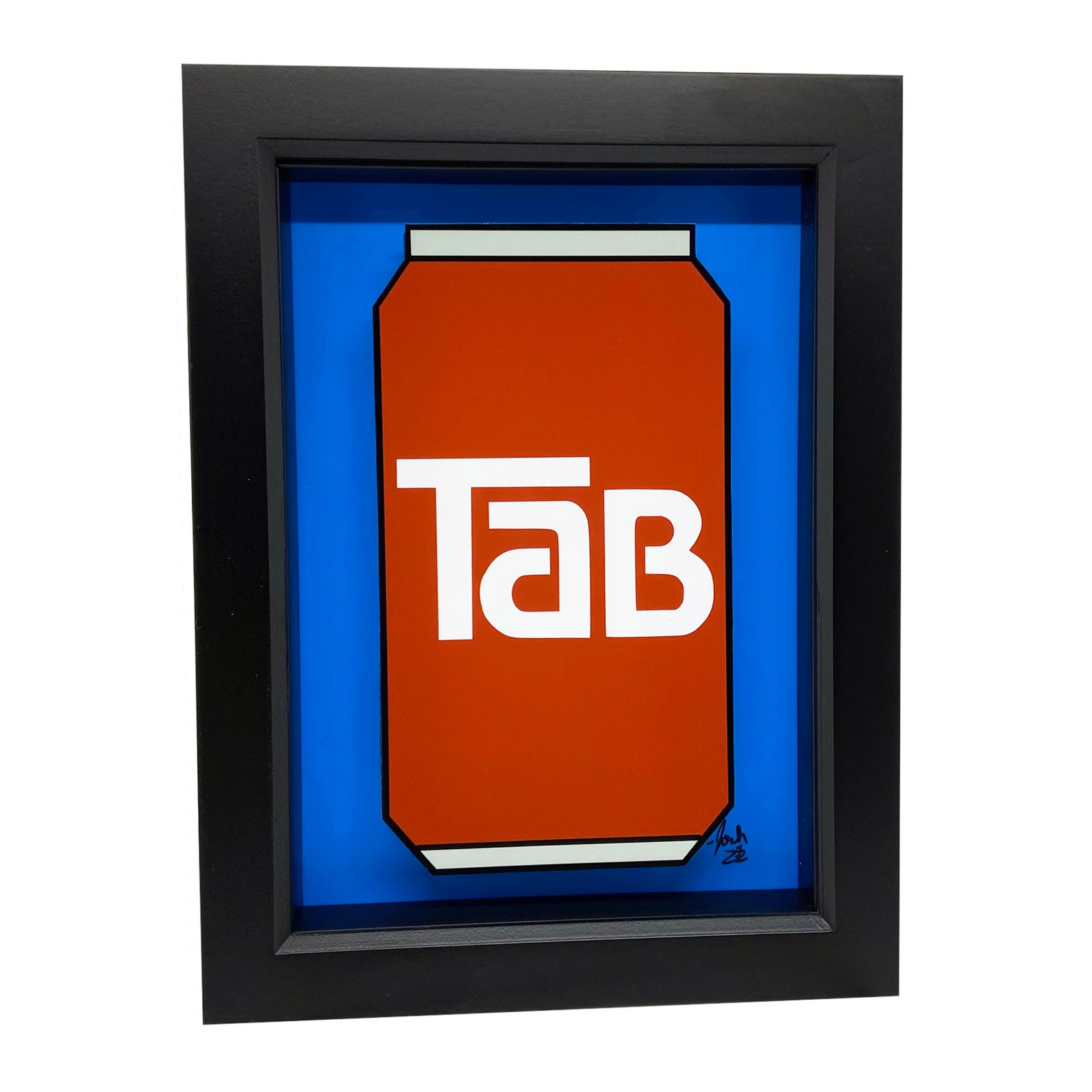 Tab Soda Tab Cola Art Tab Gifts Tab Cola Print 3D Art Coke - Etsy