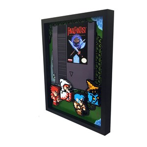 Final Fantasy Nintendo 8 Bit Art Video Game Art Nintendo Art 3D Art ...