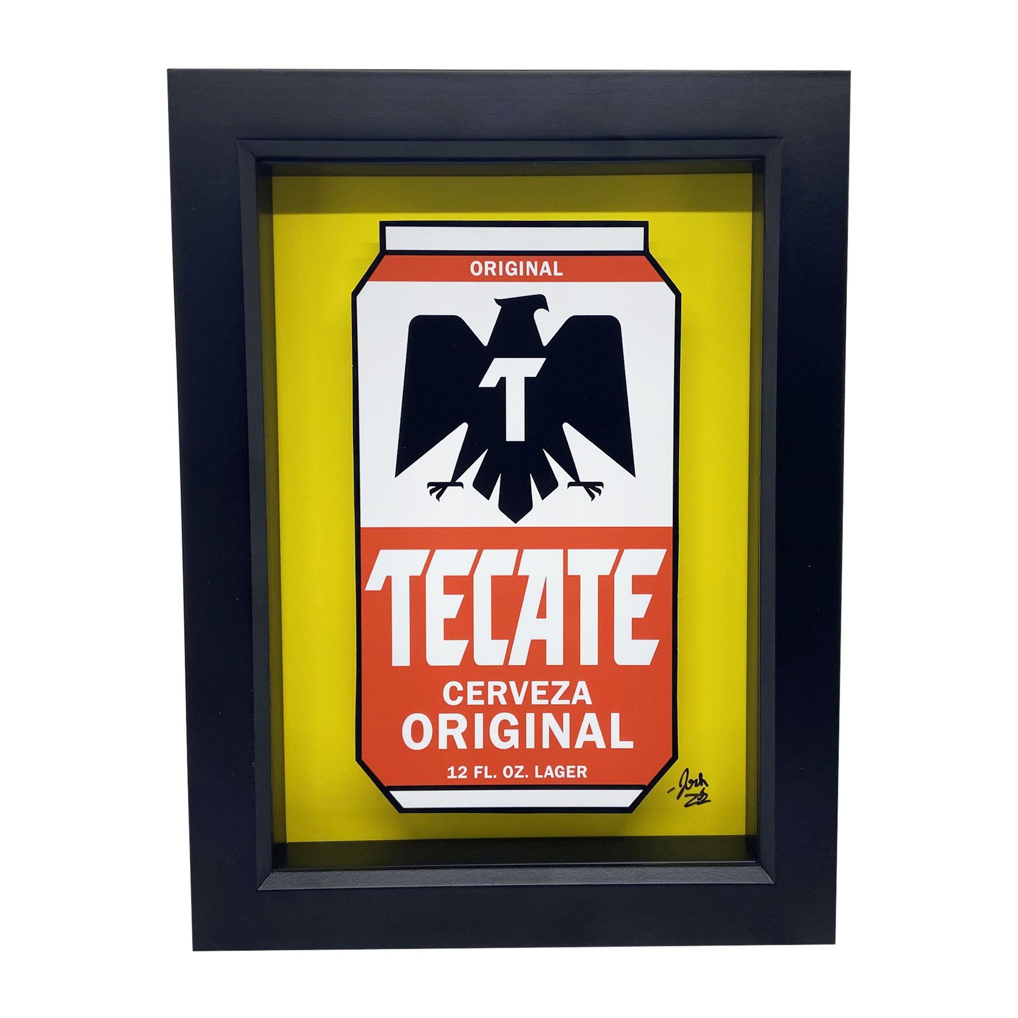 Tecate Beer Can 3D Art Tecate Beer Art Tecate Art Mexican Art | Etsy