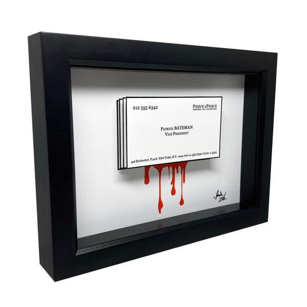 American Psycho Business Cards - Etsy