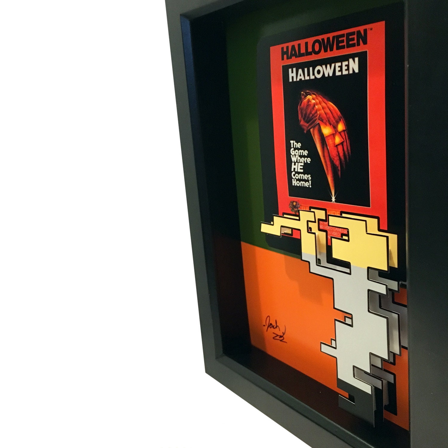 Atari 2600 Game Art Atari Halloween Print Video Game Art Video - Etsy