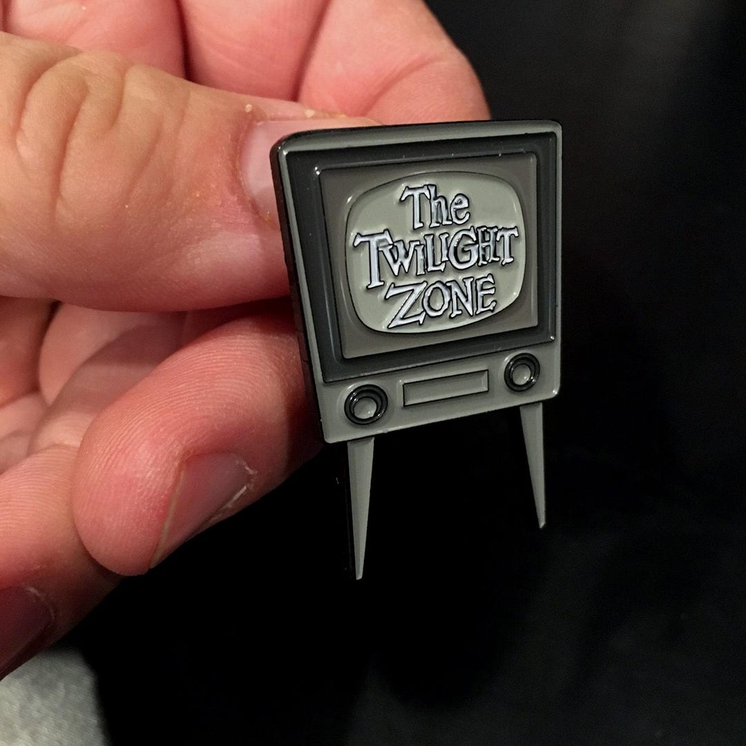Twilight Zone Enamel Pin: Classic TV Show Title Screen - Etsy