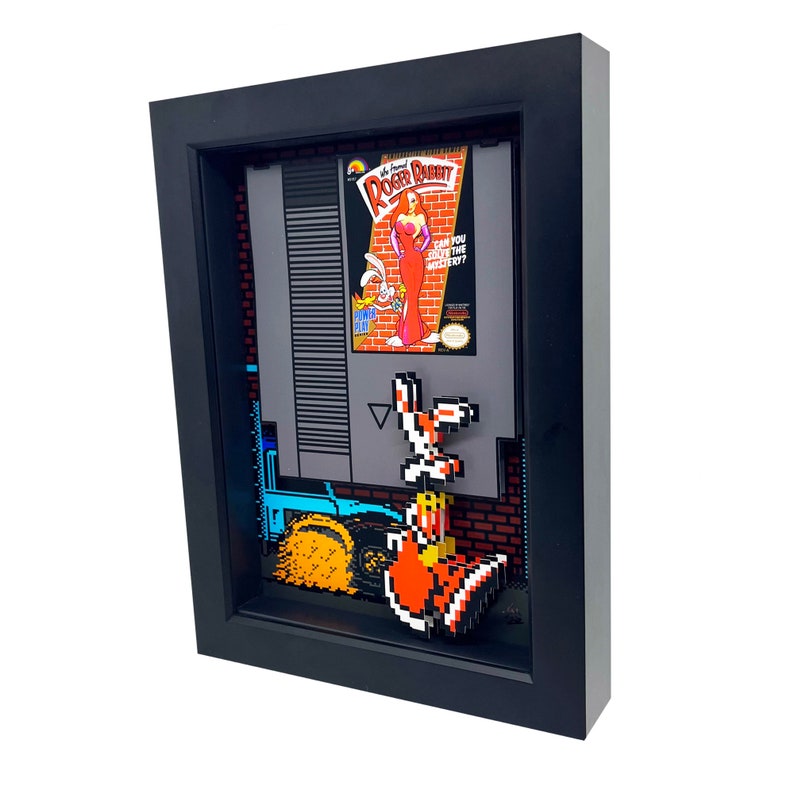 Nintendo Who Framed Roger Rabbit 3D Art 8 Bit Roger Rabbit Art - Etsy