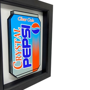 Crystal Pepsi Can Pepsi Decor 3D Art Pepsi Sign Soda Art Soda Sign ...