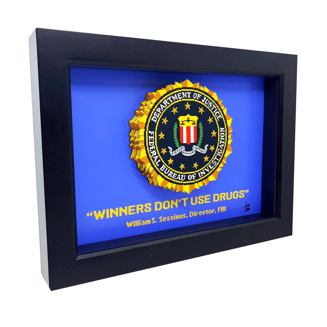 Winners Don't Use Drugs Arcade Art Print 3D Art Video Game Art Video ...