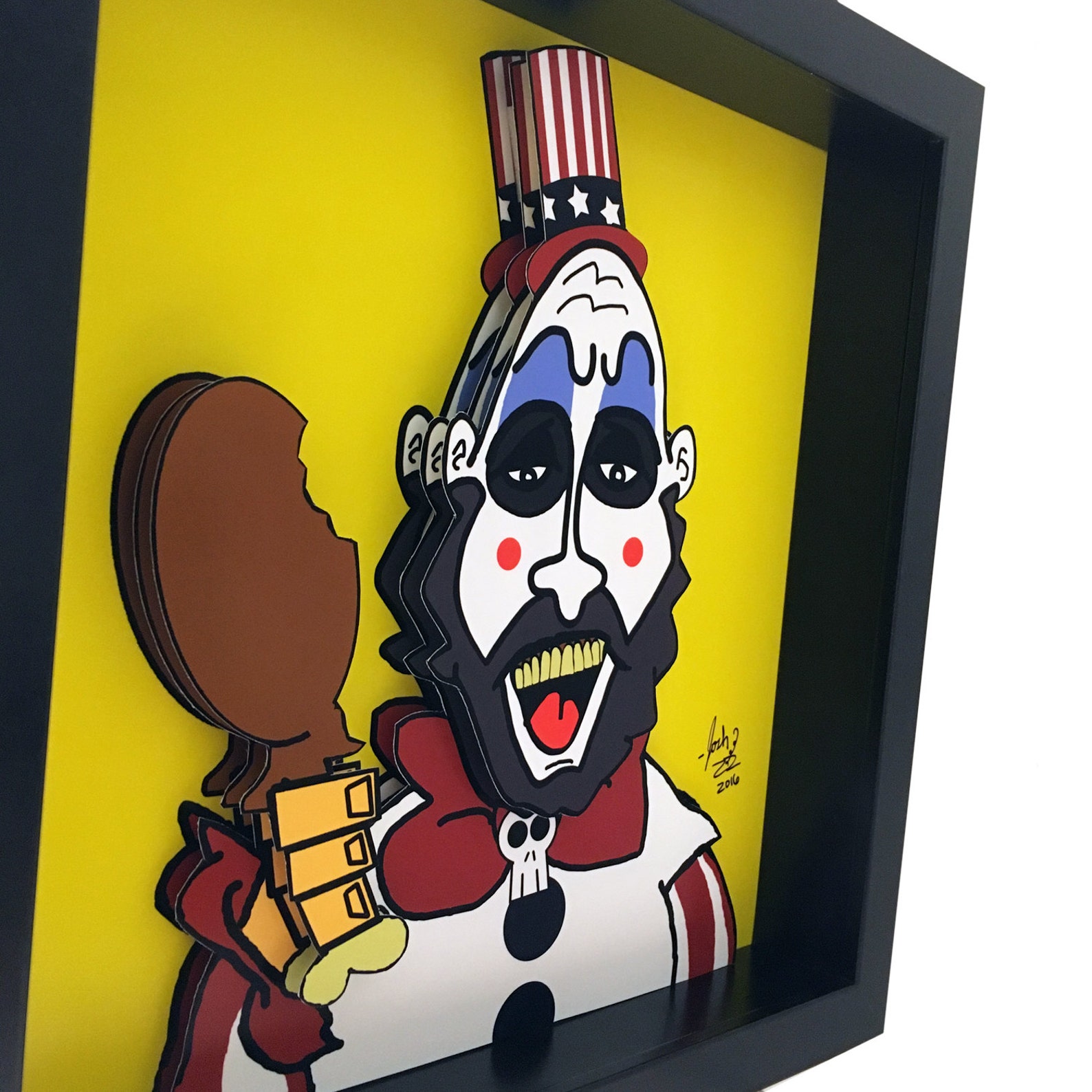 Captain Spaulding Print Captain Spaulding Art Horror Pop Art - Etsy