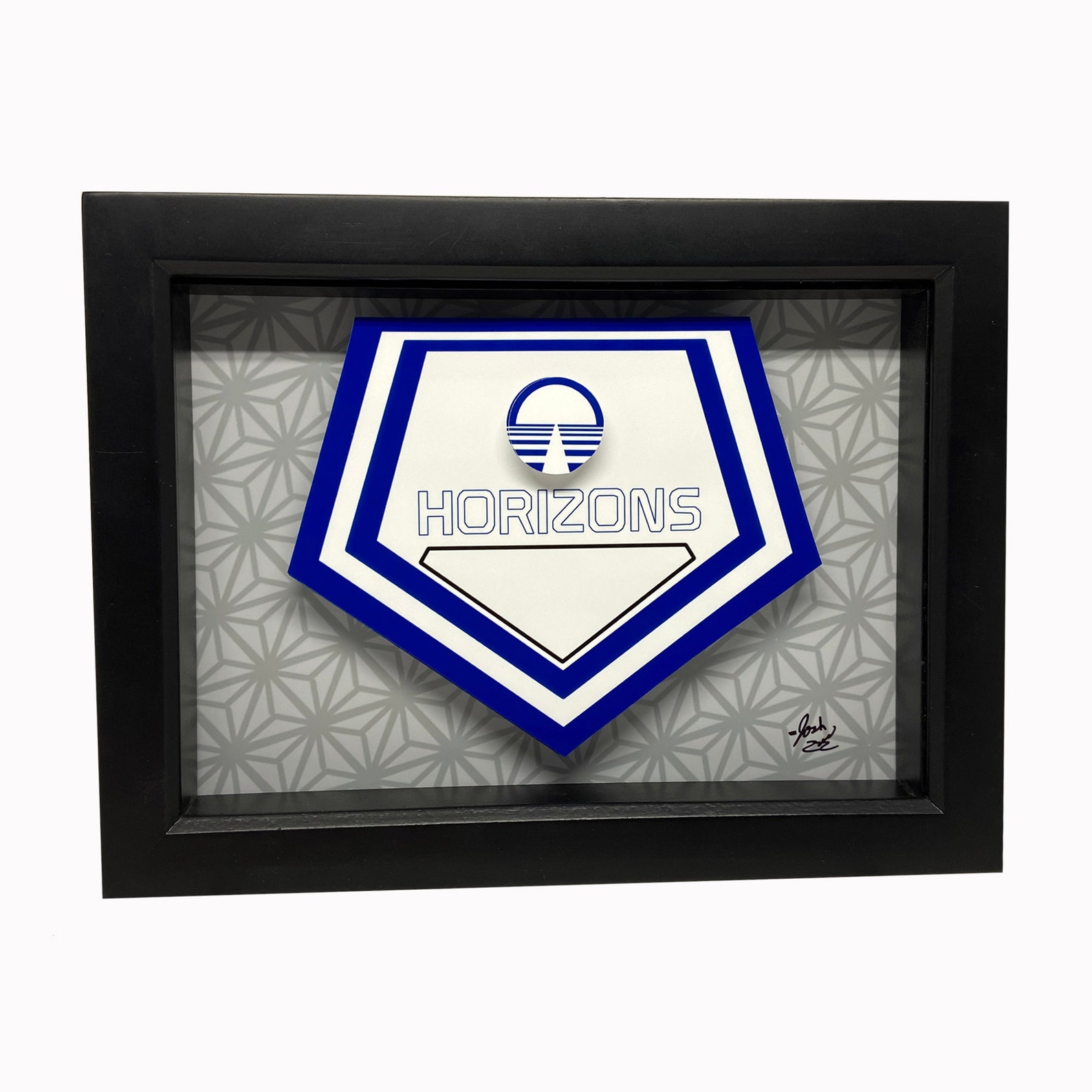 Epcot Horizons 3D Art Epcot Art Disney Decor Horizons Logo - Etsy