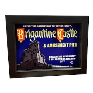 Brigantine Castle 3D Art: New Jersey Shore Haunted House - Framed - Etsy