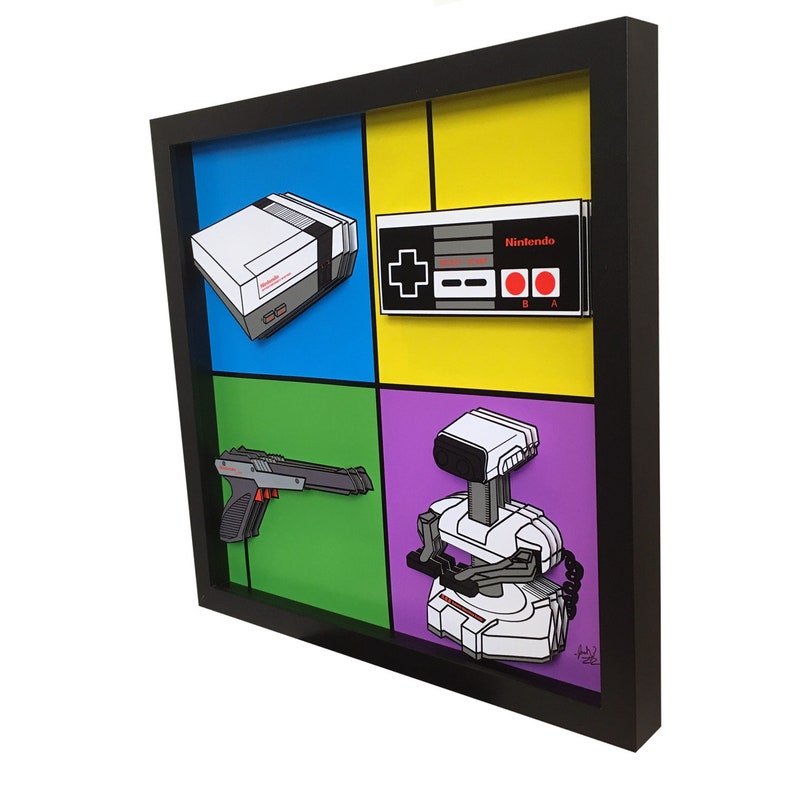Nintendo Art Nintendo Decor Nintendo Console Nintendo | Etsy
